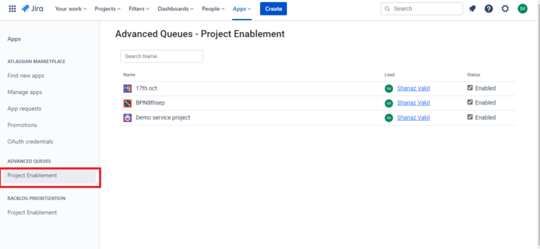 Project Enablement of Advanced Queues – AppBox Support Project Enablement of Advanced Queues – AppBox Support